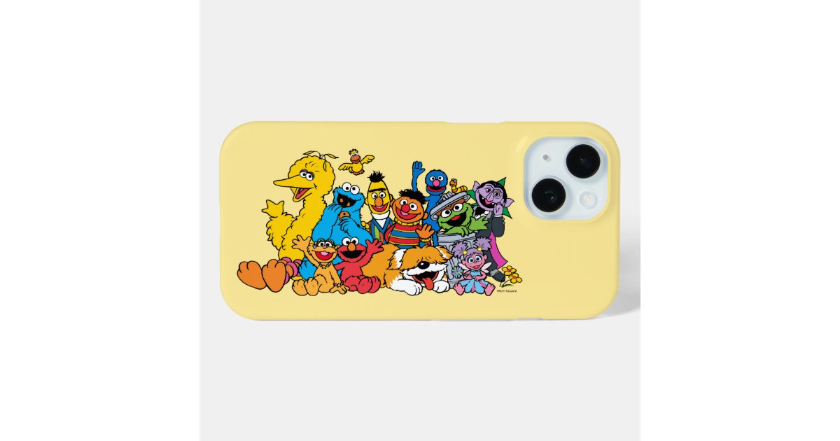 Sesame Street | Sesame Pals Group Portrait Case-Mate iPhone Case | Zazzle