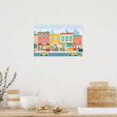 Sesame Street | Sesame Street Scene Poster | Zazzle