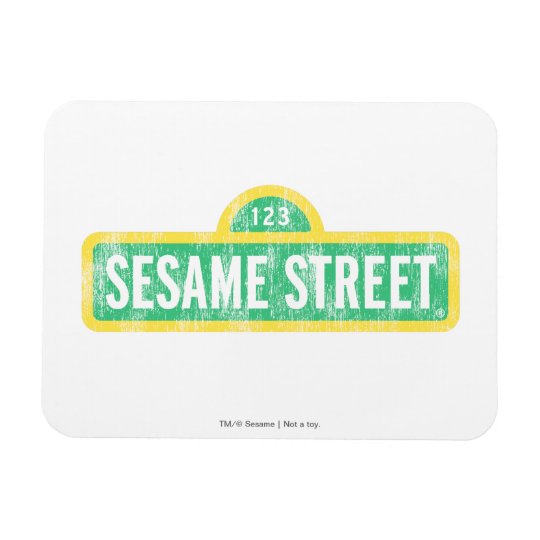 Sesame Street Sign Magnet | Zazzle.com