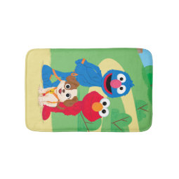 Sesame Street | Tango With Grover & Elmo Bath Mat | Zazzle