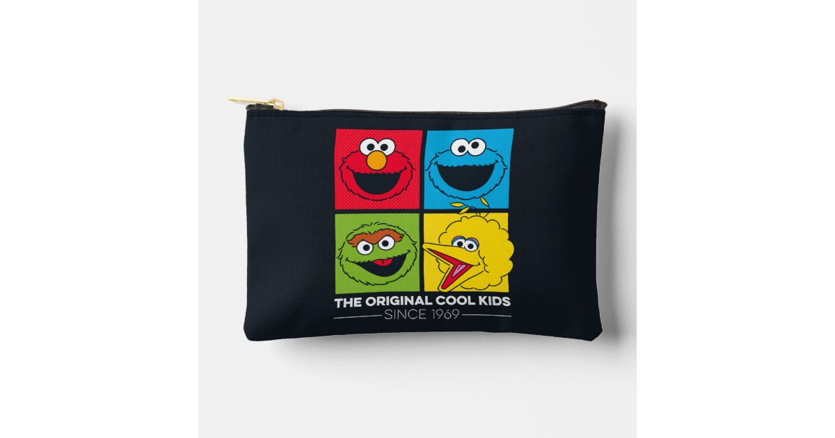 Sesame Street | The Original Cool Kids Accessory Pouch | Zazzle