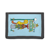 Sesame Street | Under the Sesame Street Sign Trifold Wallet | Zazzle