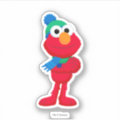 Sesame Street | Winter Elmo Sticker | Zazzle