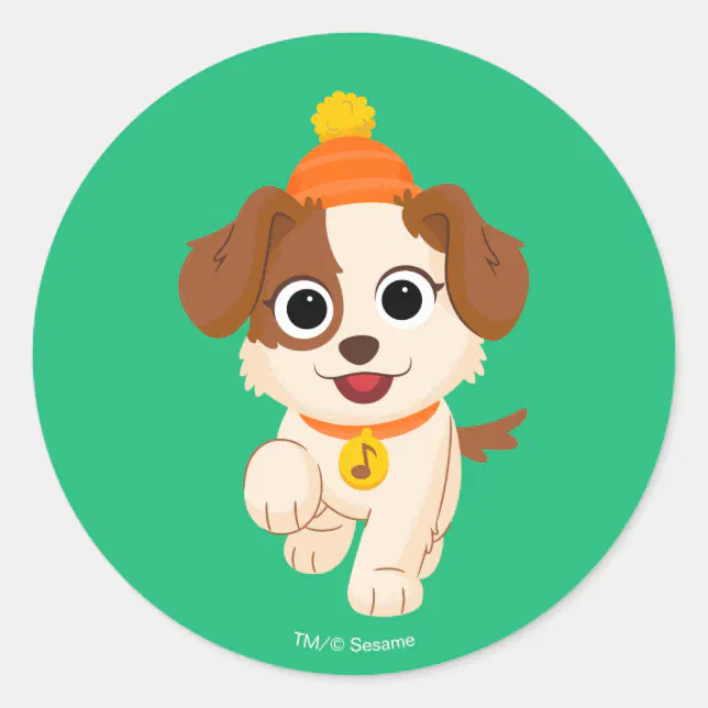 Sesame Street | Winter Tango Classic Round Sticker | Zazzle