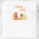Sesame Street's Elmo Fall Birthday Square Sticker | Zazzle