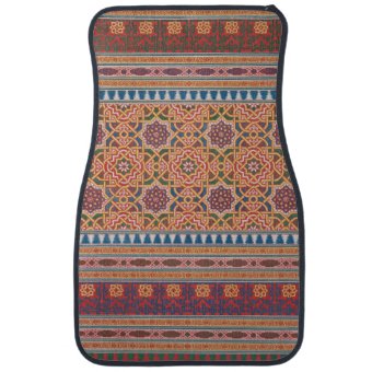 Set of 4 Car Floor Mats, Antique Arabian Pattern Car Floor Mat | Zazzle