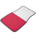 Set of car mats with Flag of Poland | Zazzle