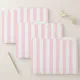 Set of File Folders Pink and White Stripe | Zazzle