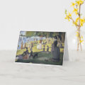 Seurat Card | Zazzle