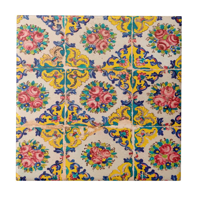 Seven-color persian tile | Zazzle