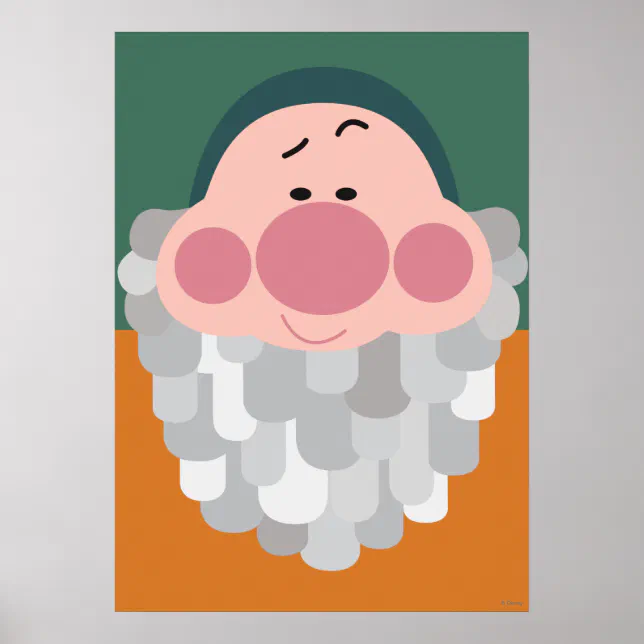 Seven Dwarfs - Bashful Character Body Poster | Zazzle