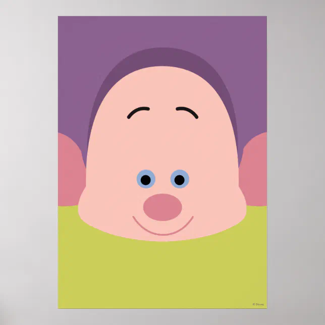 Seven Dwarfs - Dopey Character Body Poster | Zazzle