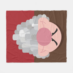 Seven Dwarfs - Grumpy Character Body Fleece Blanket | Zazzle