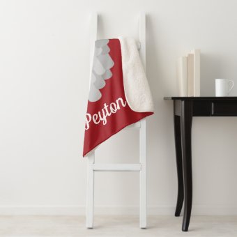 Seven Dwarfs - Grumpy Character | Name Sherpa Blanket | Zazzle