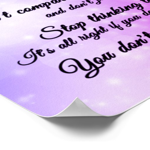 Seven Simple Rules for Life - can change sizes - Poster | Zazzle