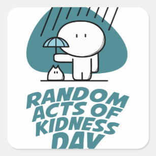 Random Acts Of Kindness Stickers | Zazzle