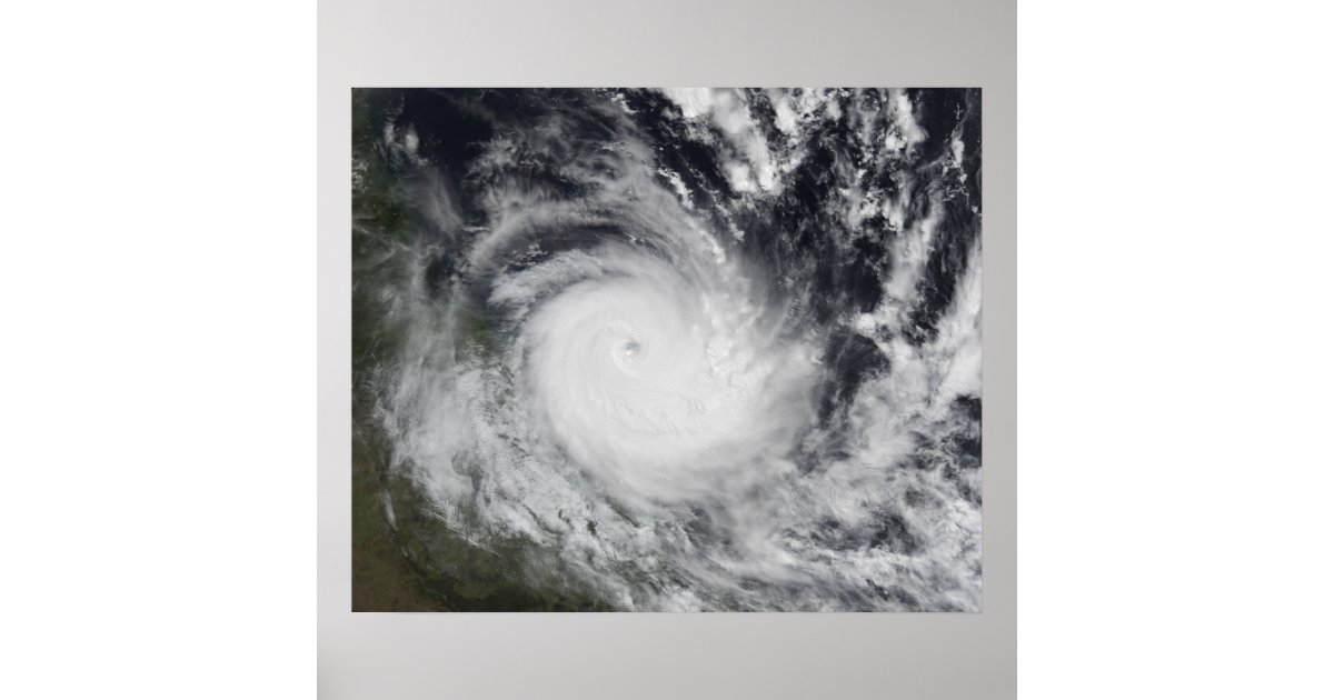 Severe Tropical Cyclone Hamish Poster | Zazzle