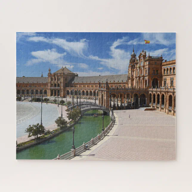 Seville - Plaza De Espana Jigsaw Puzzle | Zazzle