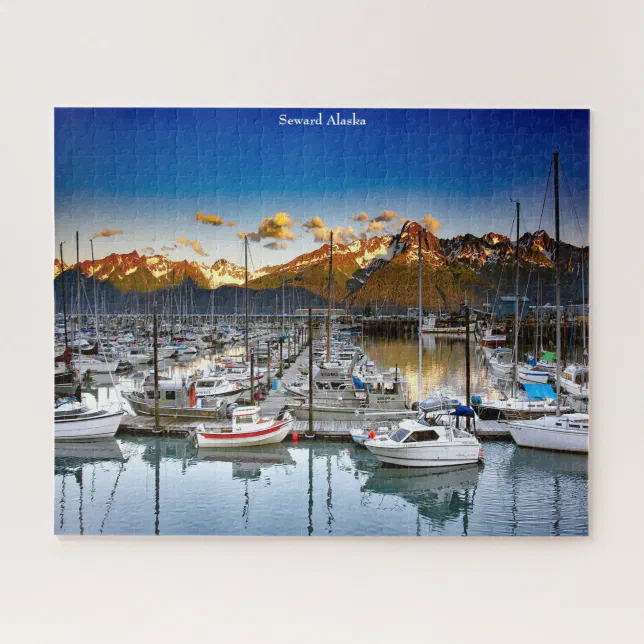 Seward Alaska Jigsaw Puzzle | Zazzle