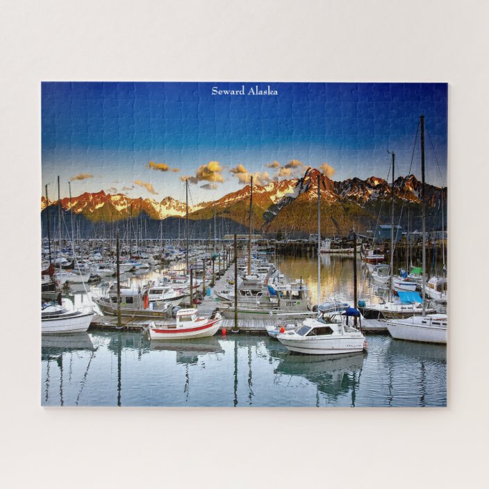 Seward Alaska Jigsaw Puzzle | Zazzle.com