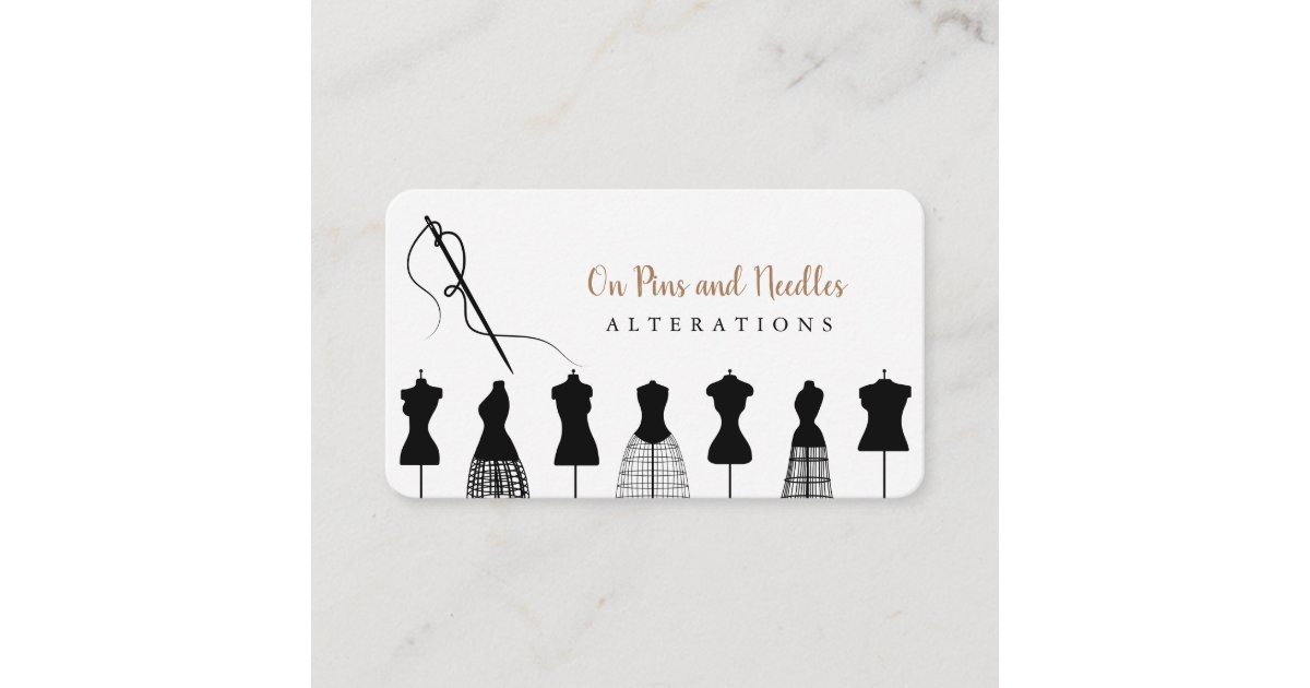 Sewing Business Card | Zazzle
