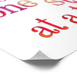 Sewing Knitting Stitch Poster | Zazzle