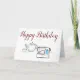 Sewing machine birthday card | Zazzle