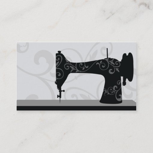 Sewing Machine - Business Business Card | Zazzle