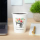 Sewing Machine Dressmaker Black White Business Paper Cups | Zazzle