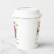 Sewing Machine Dressmaker Black White Business Paper Cups | Zazzle