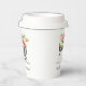 Sewing Machine Dressmaker Black White Business Paper Cups | Zazzle
