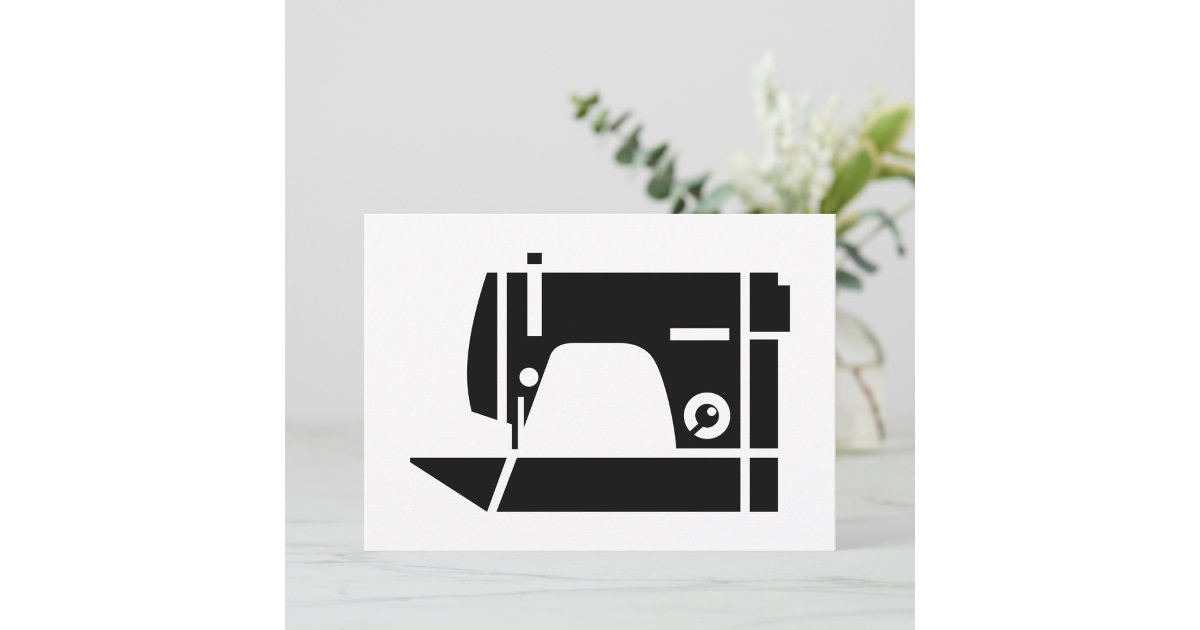 Sewing Machine Invitations | Zazzle