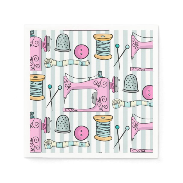 Sewing Machine - Pink Crafts Sew Fabric | Zazzle