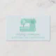 Sewing Machine Seamstress Tailor Business Card | Zazzle