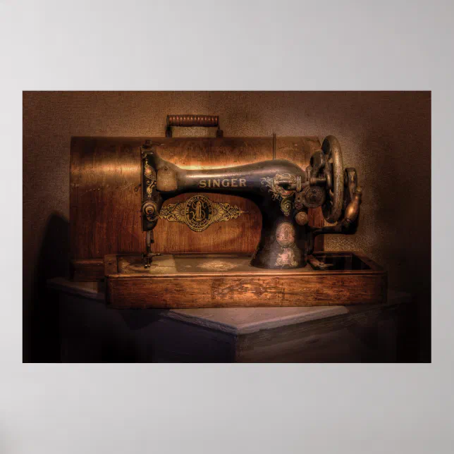 Sewing Machine - Singer Poster | Zazzle