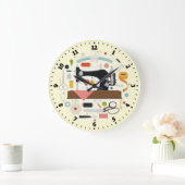 Sewing Machine Wall Clock | Zazzle