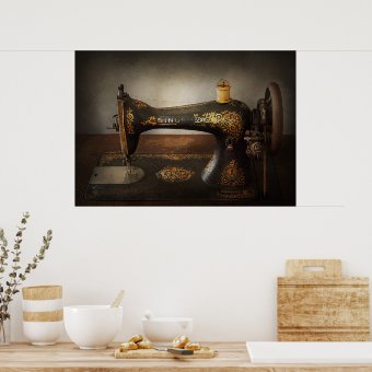 Sewing - Sing a song Poster | Zazzle