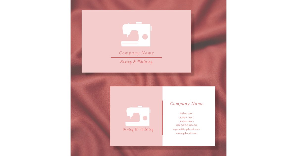 Sewing & Tailoring Business Card | Zazzle