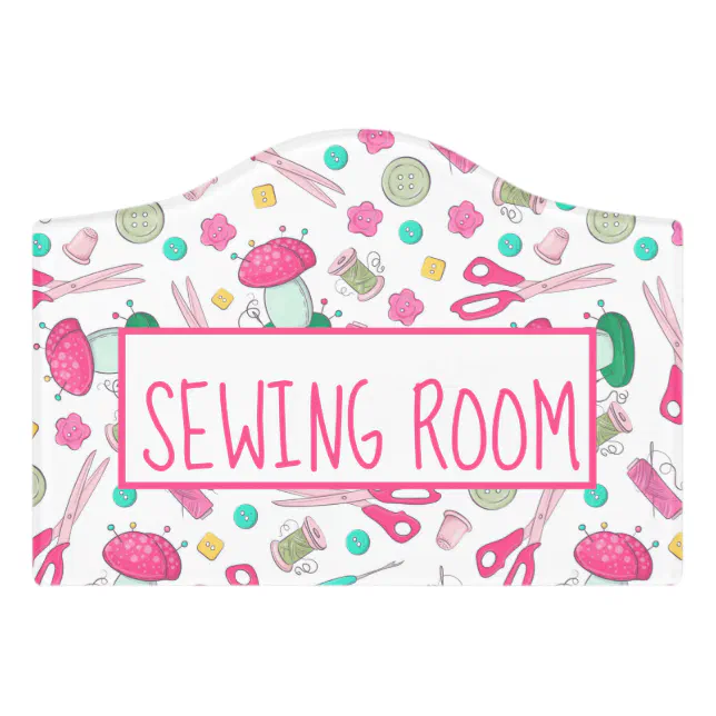Sewing Time Door Sign | Zazzle