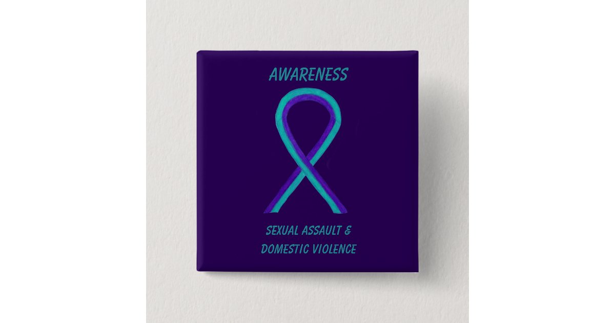 Sexual Assault And Domestic Violence Awareness Pins