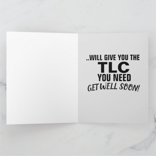 SEXY NURSE GET WELL Greeting Card | Zazzle