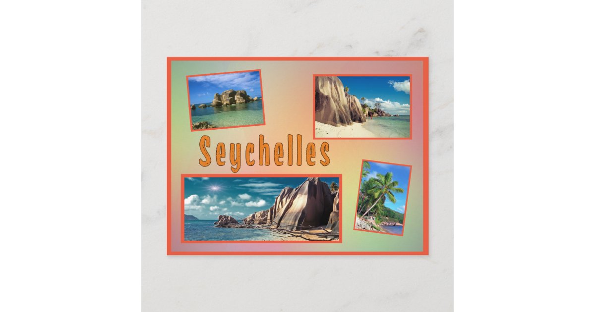 Seychelles postcard | Zazzle