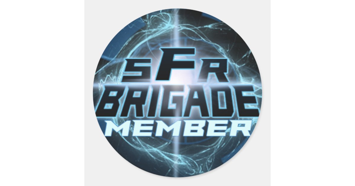 SFRBrigade Logo Stickers | Zazzle