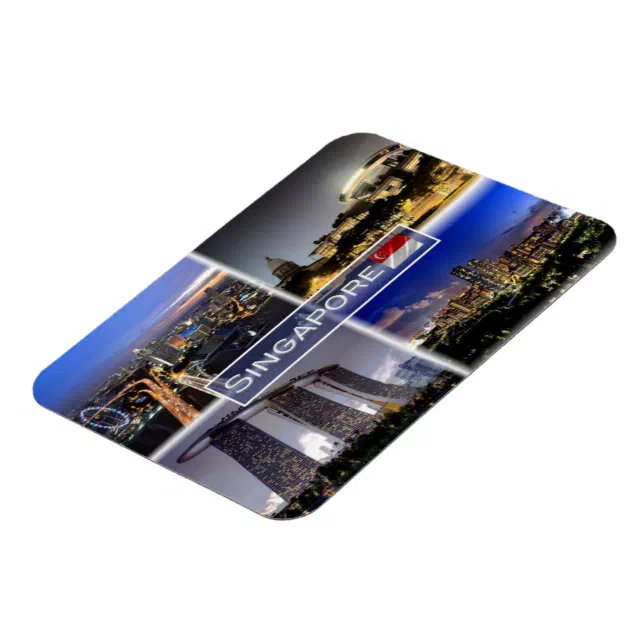 SG Singapore - Magnet | Zazzle