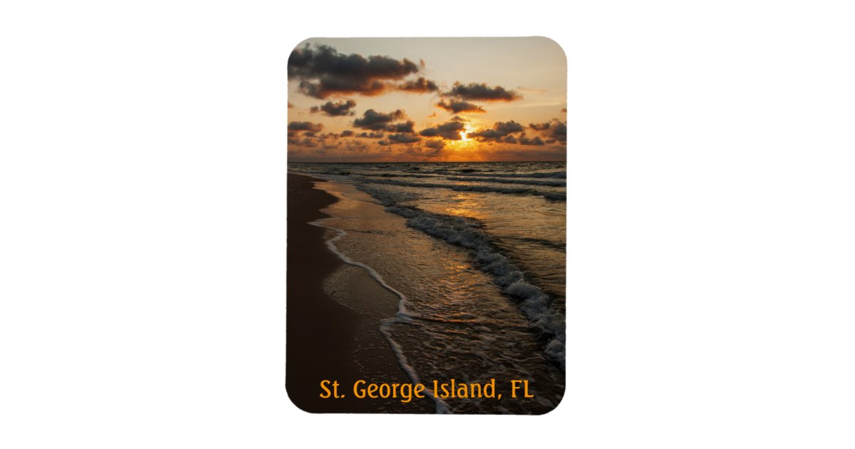 SGI Beach Sunrise Magnet | Zazzle