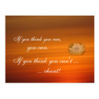 SGI Buddhist Postcard with Inspirational Phrase | Zazzle.com