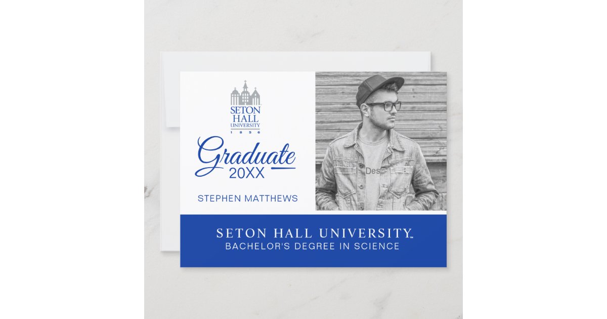 SH University | Graduation Invitation | Zazzle