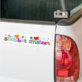 Shabbat, Shalom Bumper Sticker | Zazzle