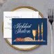 Shabbat Shalom Jewish Dinner Invitation Postcard | Zazzle