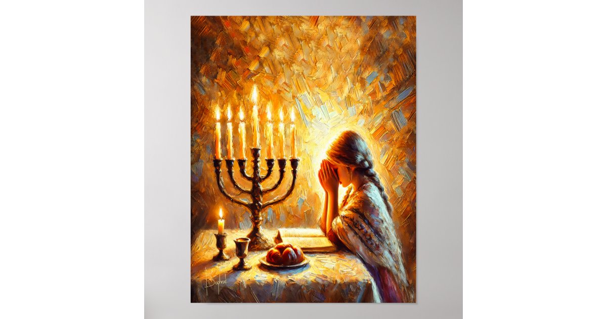 Shabbat Shalom Poster | Zazzle